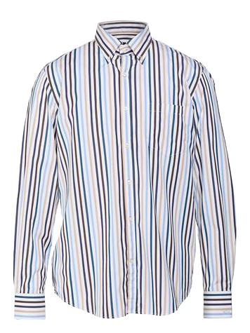 PAUL & SHARK man shirt sky blue size 16 cotton